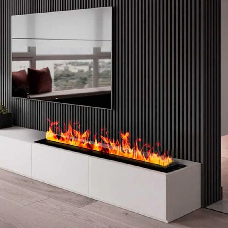 Modern Linear LED Fireplace - App Controlled – Housdecor